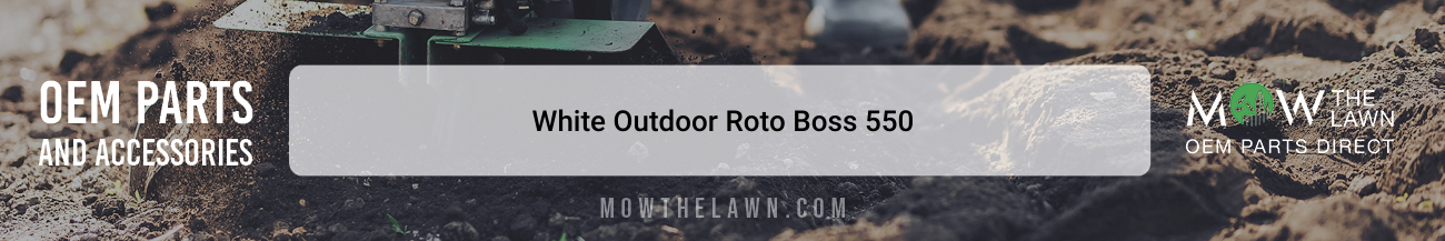White Outdoor Roto Boss 550 | Parts & Accessories