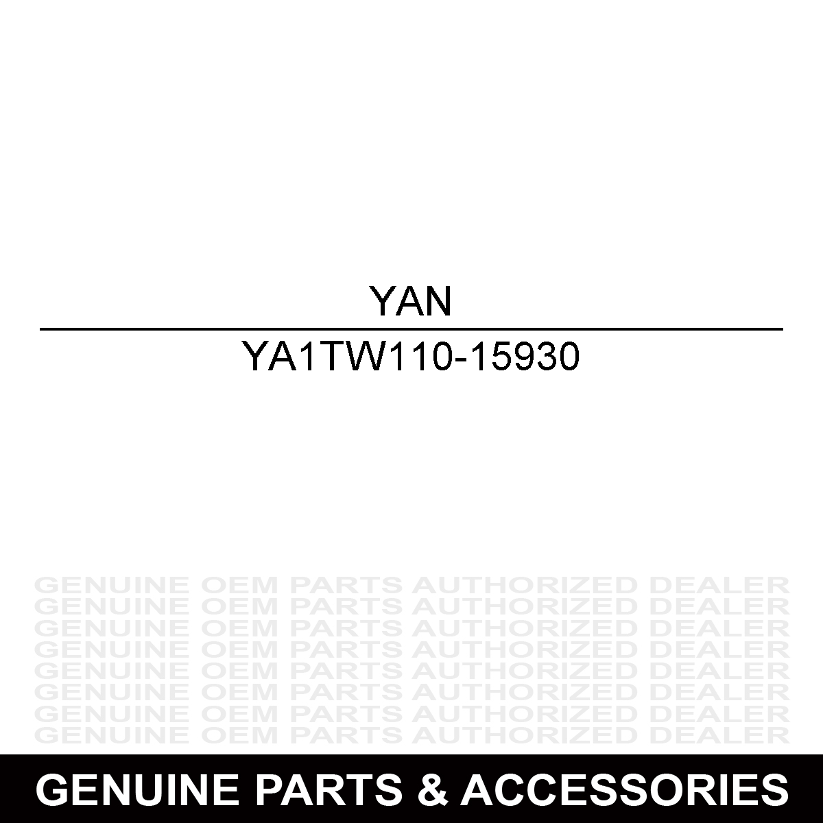 Yanmar 1TW110-15930 PLATE DISCHARGE | Mow The Lawn